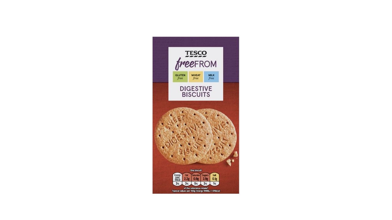 Tesco Recalls Free From Digestive Biscuits That May Contain Pieces of ...